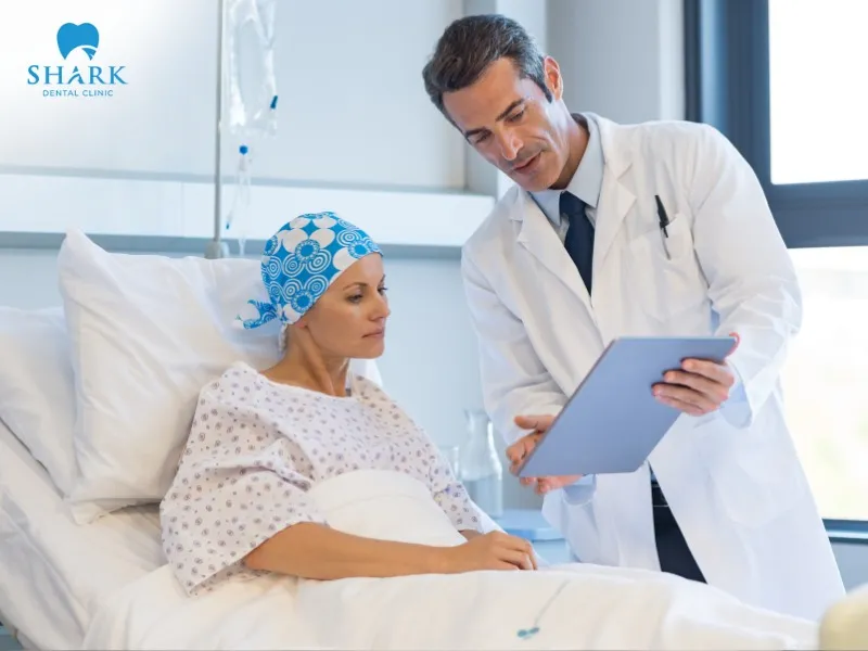 What causes a bump on the gum after tooth extraction?