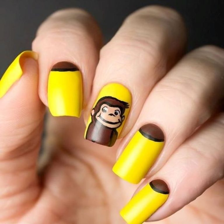 5 mẫu nail con khỉ hot trend 2024 cho phái đẹp