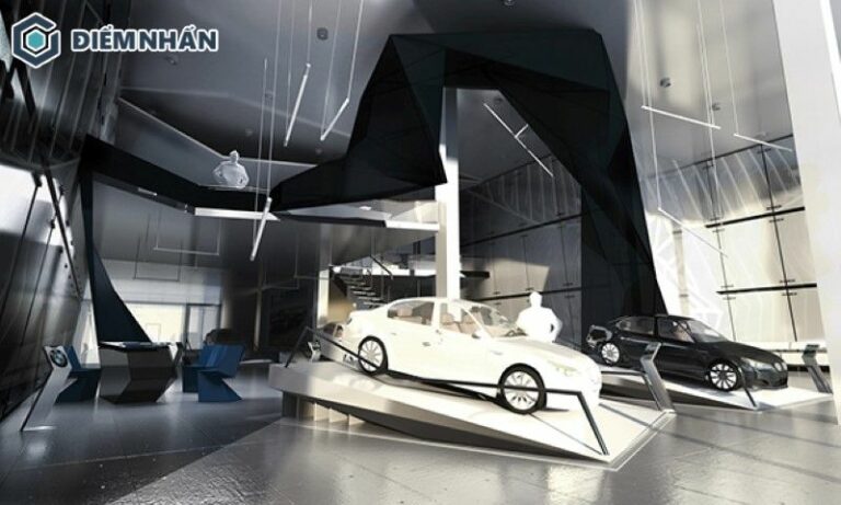 40+ Mẫu thiết kế showroom ô tô đẹp, hiện đại, sang trọng