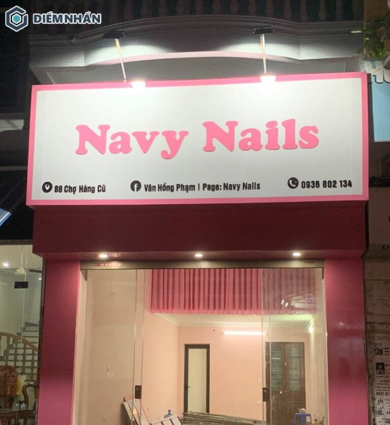 20+ Mẫu bảng hiệu tiệm nail đơn giản, đẹp thu hút đủ màu sắc