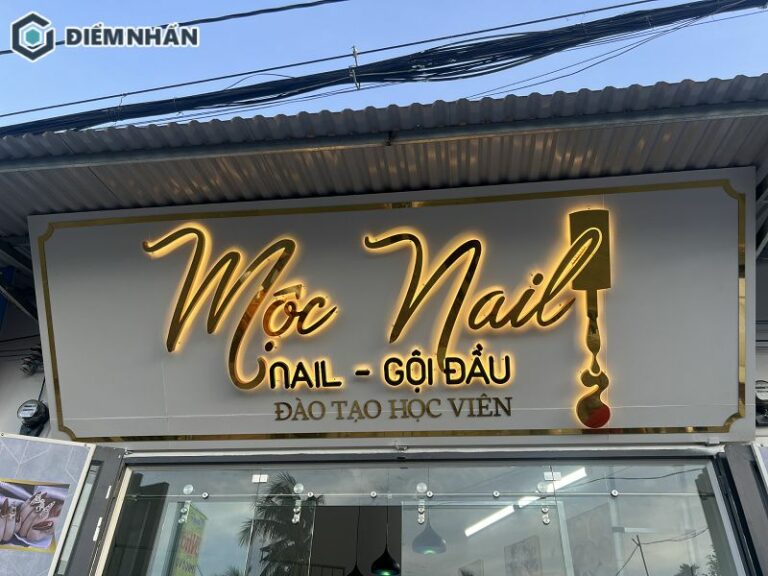 20+ Mẫu bảng hiệu tiệm nail đơn giản, đẹp thu hút đủ màu sắc