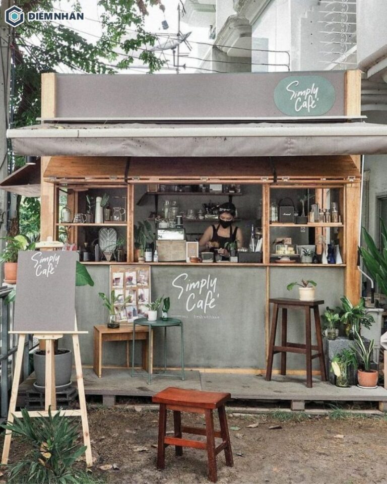 20+ Mẫu thiết kế quán cafe take away đẹp, tiết kiệm chi phí