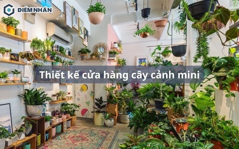 65+ Mẫu thiết kế cửa hàng cây cảnh mini đẹp, thu hút
