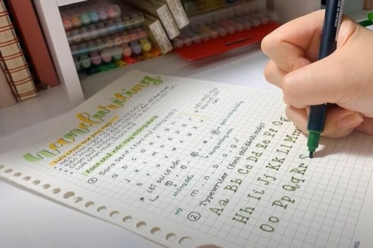 Những cách viết chữ, trang trí đơn giản tiêu đề đẹp ấn tượng nhất