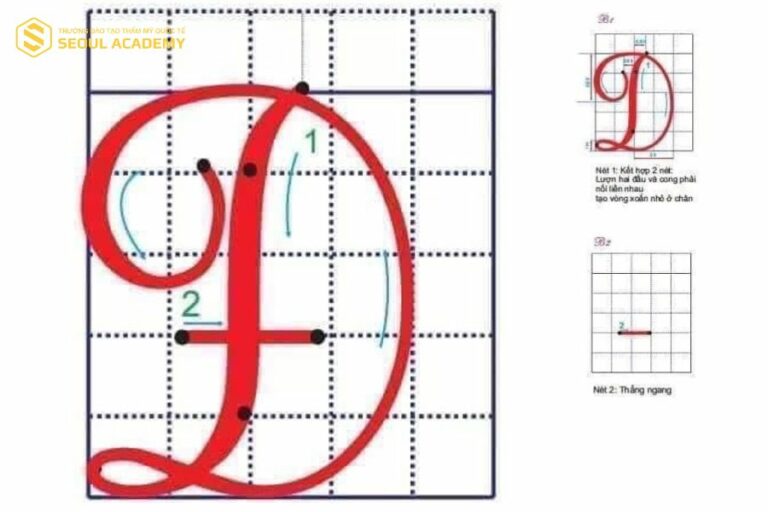 Cách viết 29 chữ cái in hoa đẹp cơ bản - 8 Bảng chữ cái viết hoa đẹp