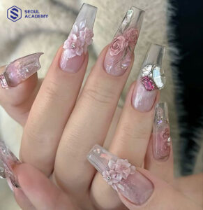 35+ mẫu nail đắp bột đẹp màu hot trend nhất năm 2024