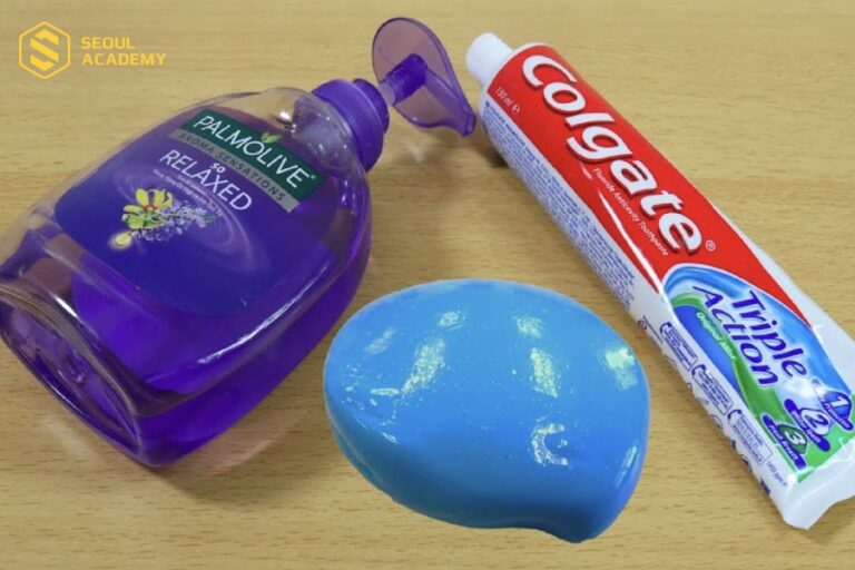 8 cách làm slime không cần keo và dung dịch rơ miệng dễ làm