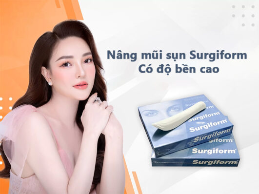 Nâng mũi Surgiform là gì? Ưu điểm của nâng mũi bằng sụn surgiform